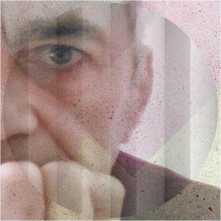 Leonardo Basile in una sua elaborazione digitale